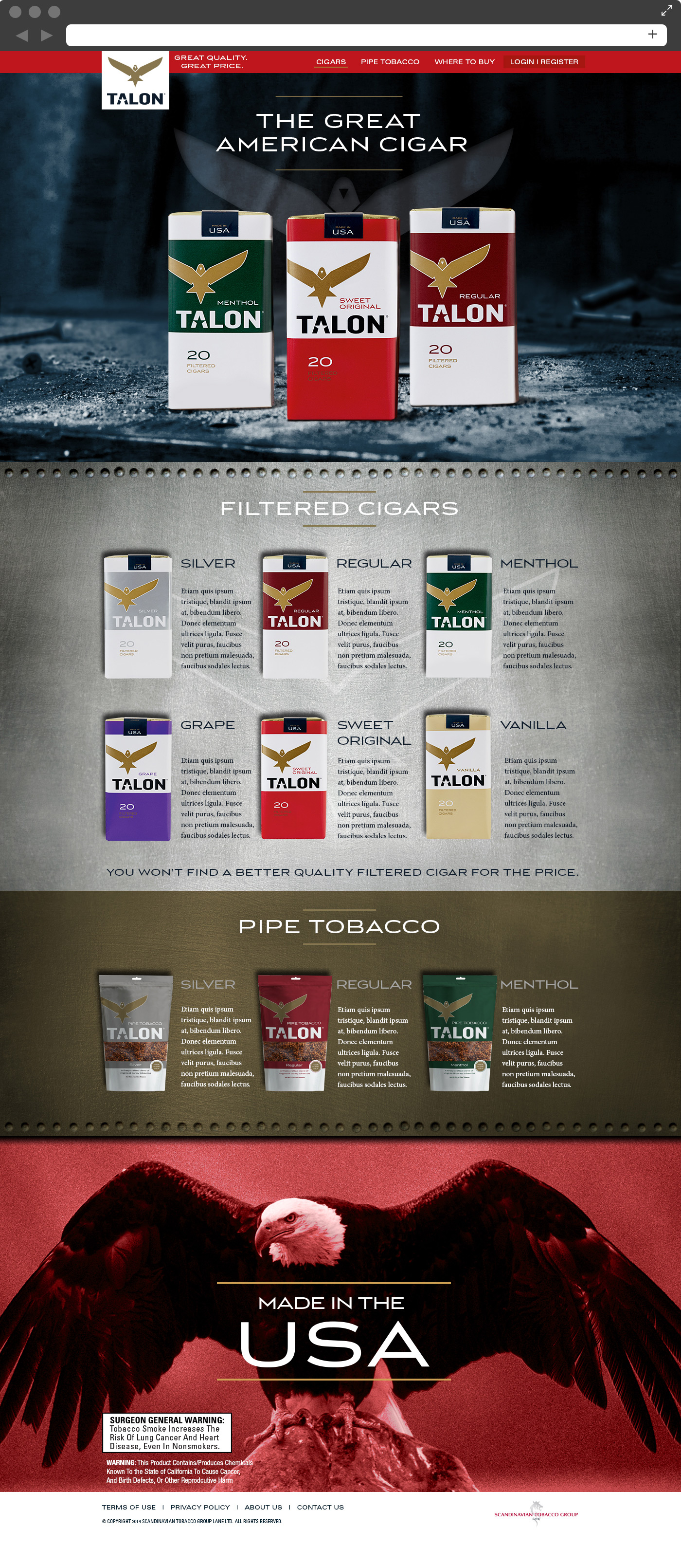 Talon Website - Shared Vision - Marketing • Advertising • Design